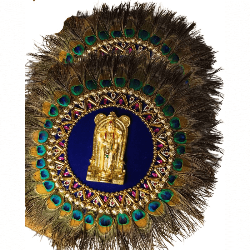 Decorative Traditional Alavattam 18-inch > brandwin.in