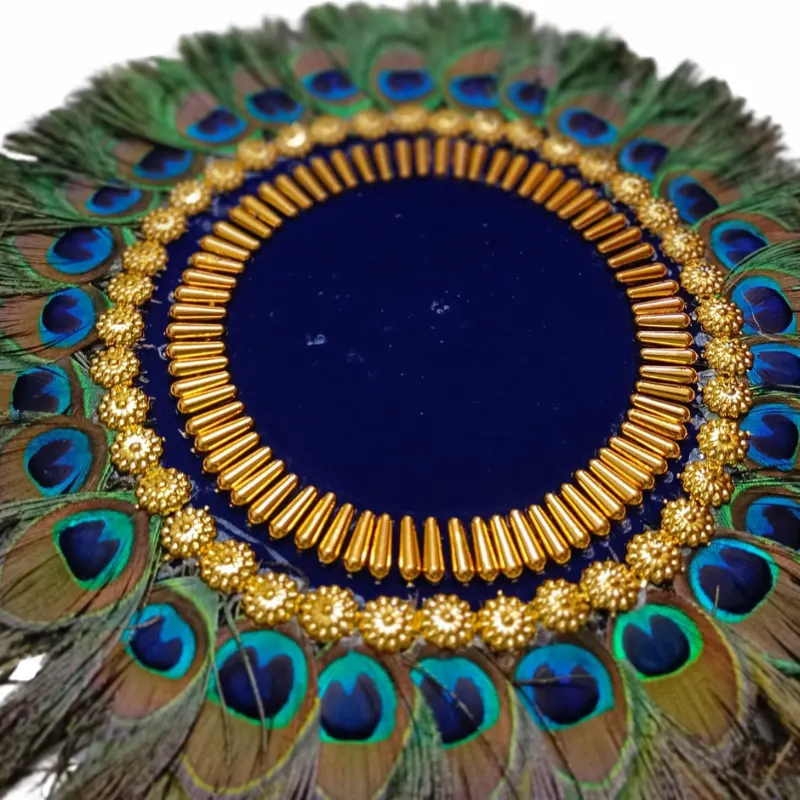 Alavattam for Krishna peacock feathers » brandwin.in