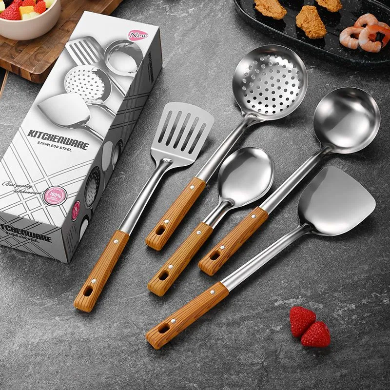 Home and Kitchen Stainless Steel Spoon Ladle Utensil Set